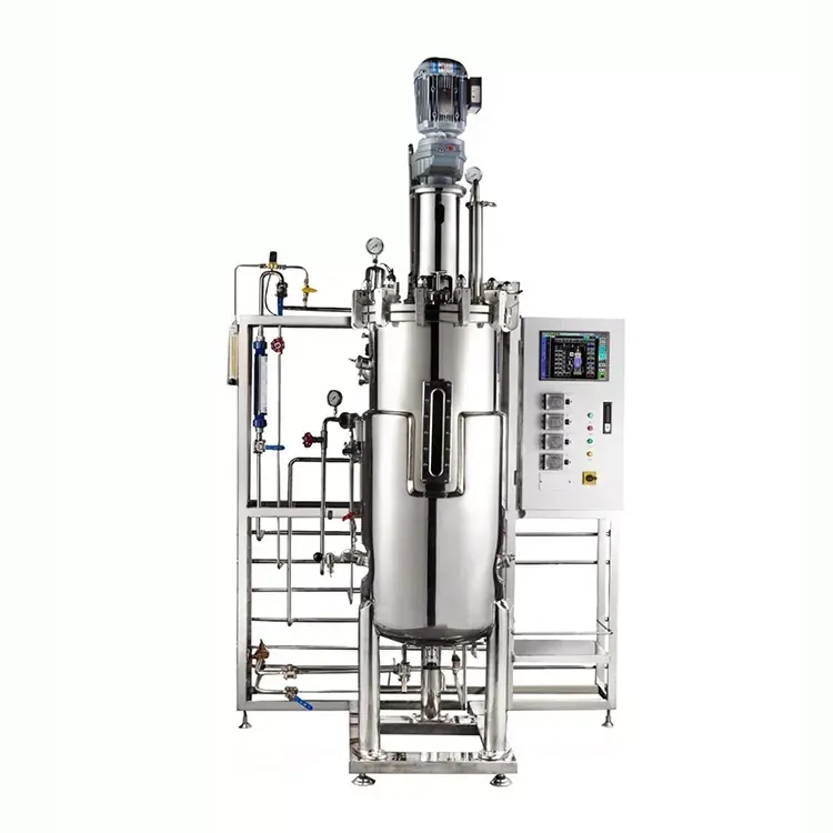 100L Industrial Fermenter Bioreactor Stainless Steel Fermenter ...